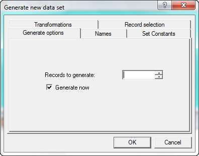 Generate Data…